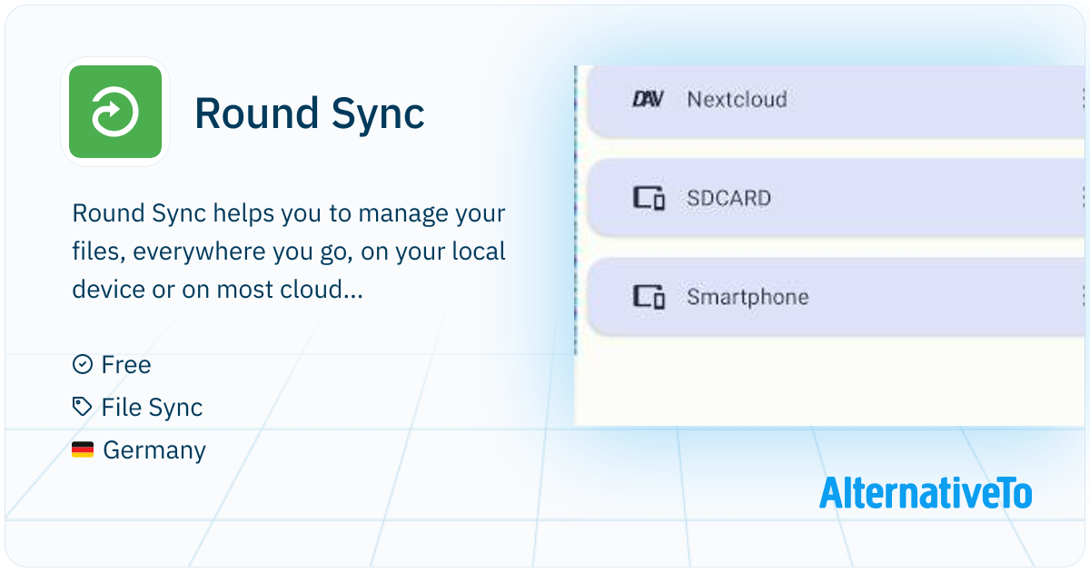 Round Sync: Helps you to manage your files, everywhere you go, on your ...