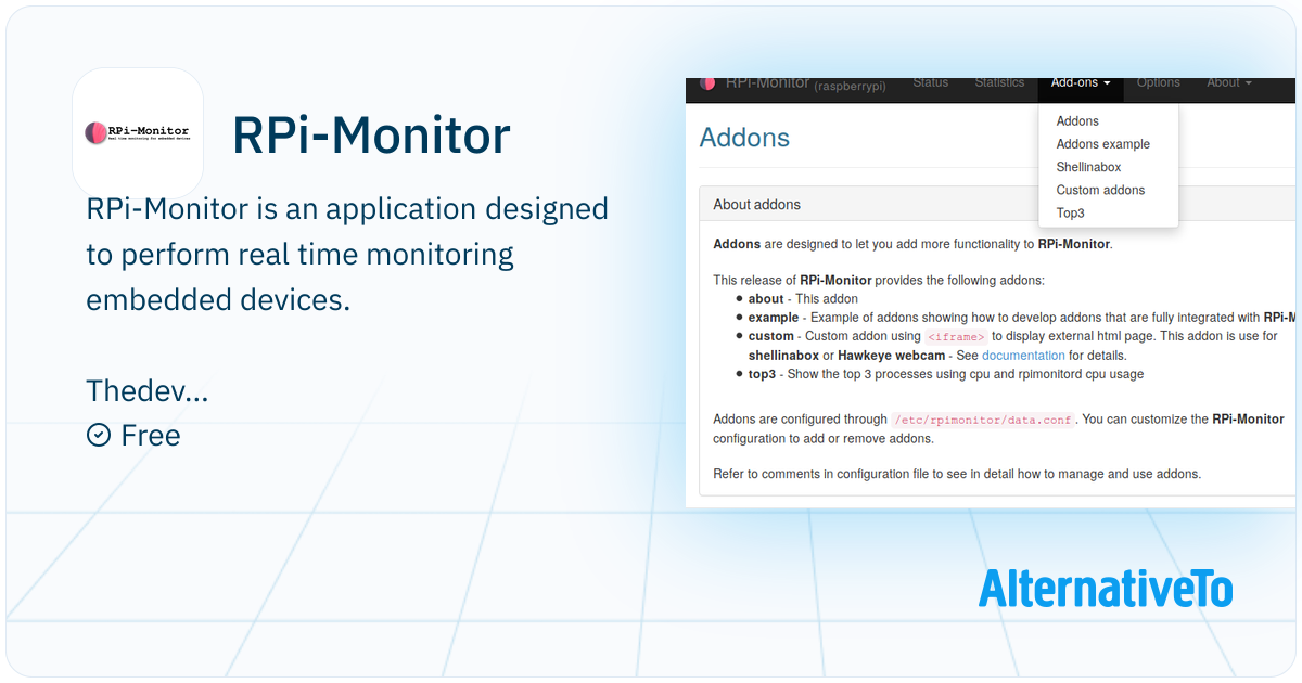 RPi-Monitor: Software designed to monitor the metrics from GNU/Linux ...