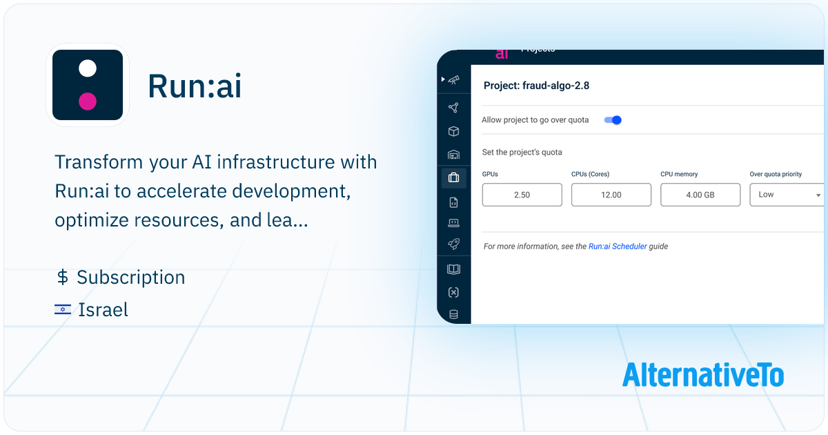 Run:ai: Optimizes and orchestrates GPU compute resources for AI and ...