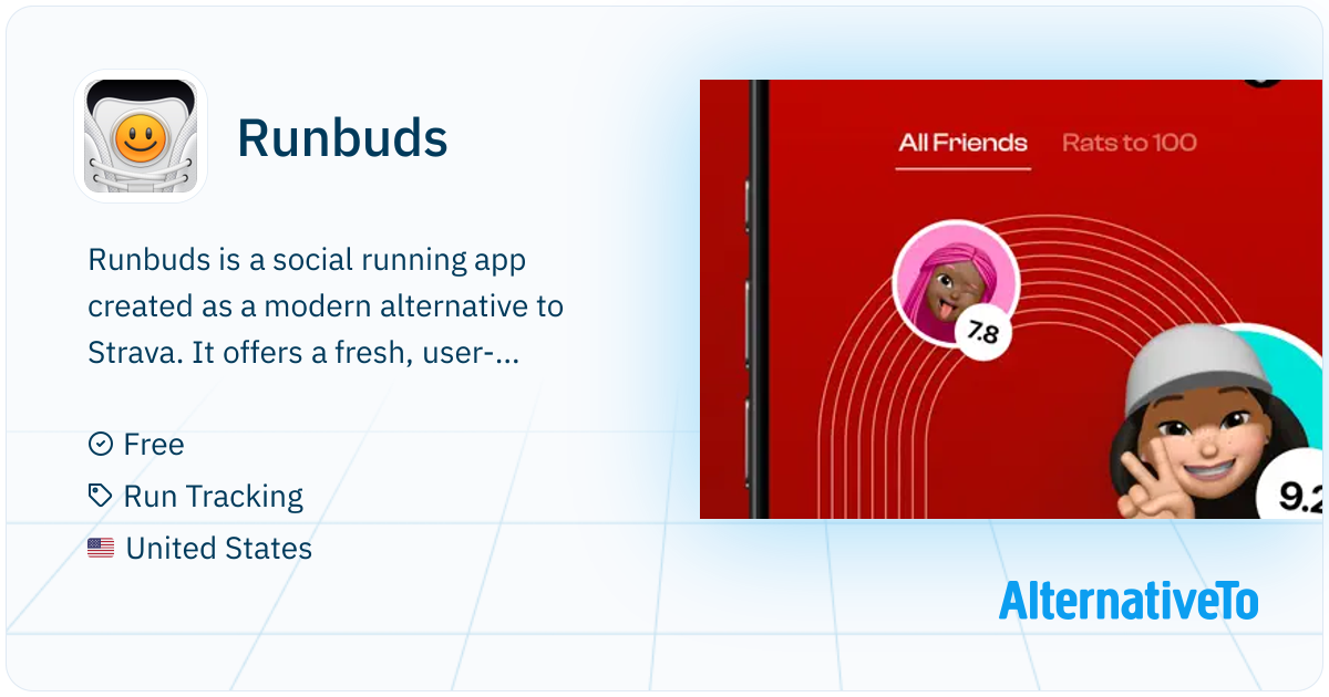 Runbuds: Social running app created as a | AlternativeTo