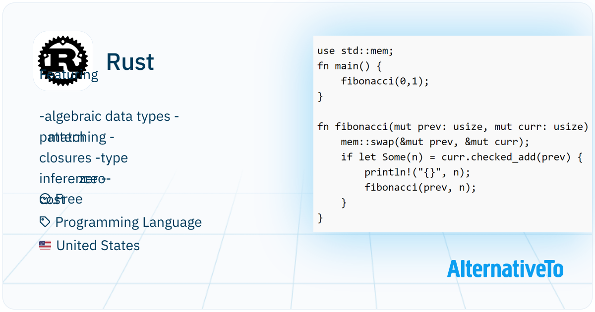 Rust: Multi-paradigm, general-purpose programming language that ...