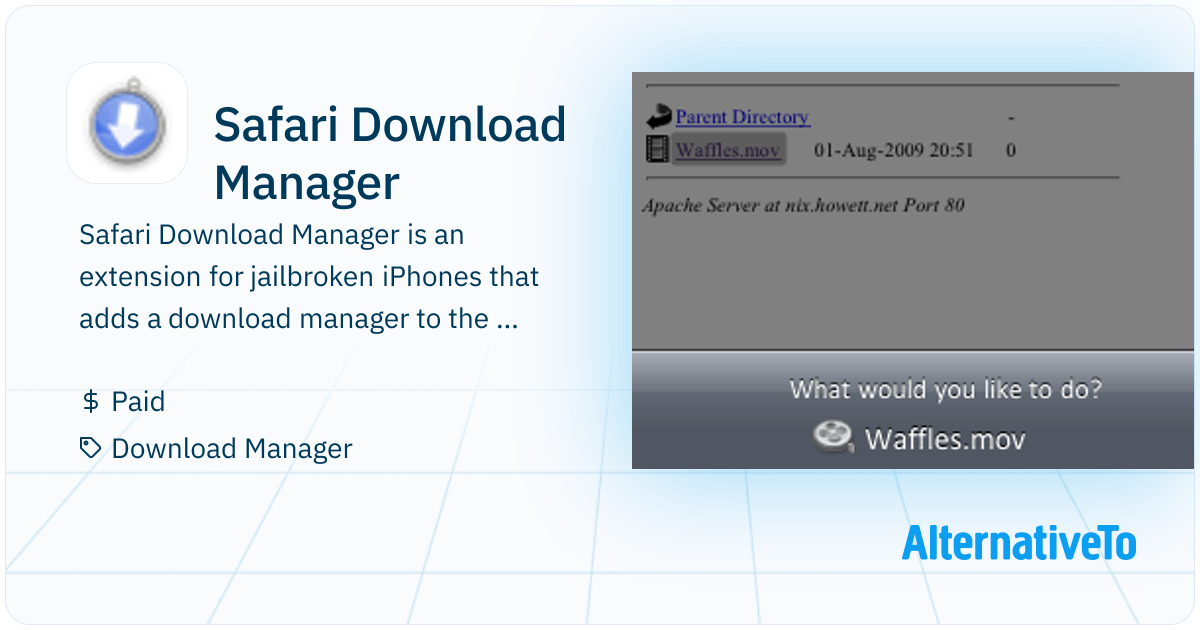 Safari Download Manager: Extension for | AlternativeTo