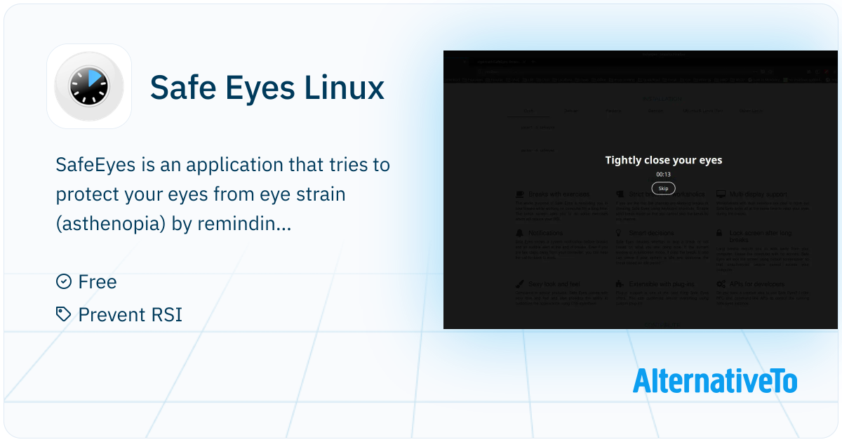 Safe Eyes Linux: Safe Eyes is a Free and Open Source tool for Linux ...