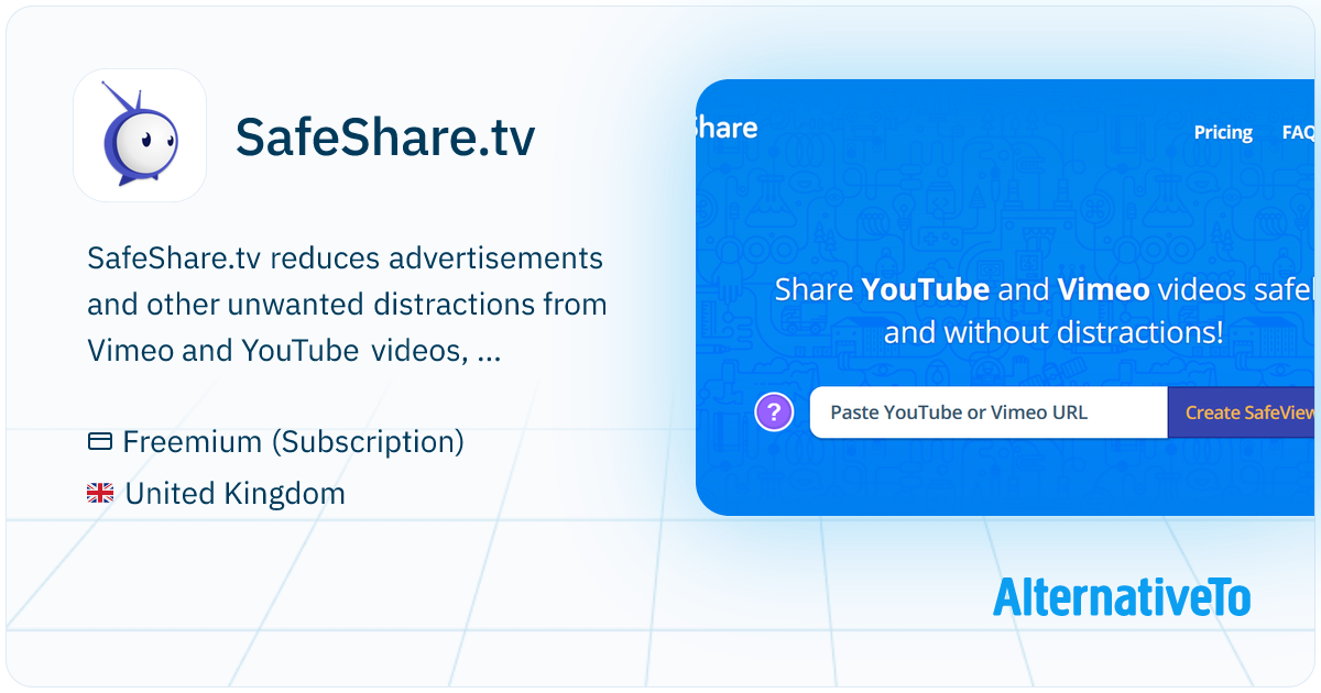 SafeShare.tv: Reduces advertisements and other unwanted distractions ...