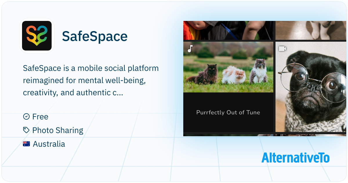 SafeSpace: Ad-free mobile social platform where you can share photos ...