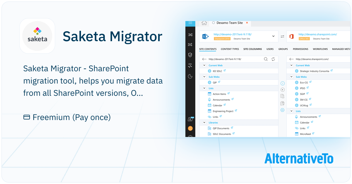 Saketa Migrator: SharePoint migration tool, helps you migrate data from ...