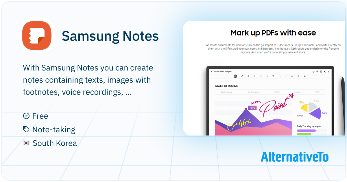 Samsung Notes: With Samsung Notes you can create notes containing texts ...