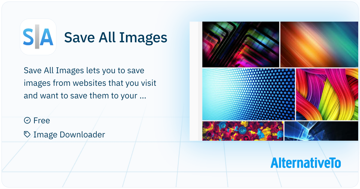 Save All Images: Save all images from websites for offline viewing ...