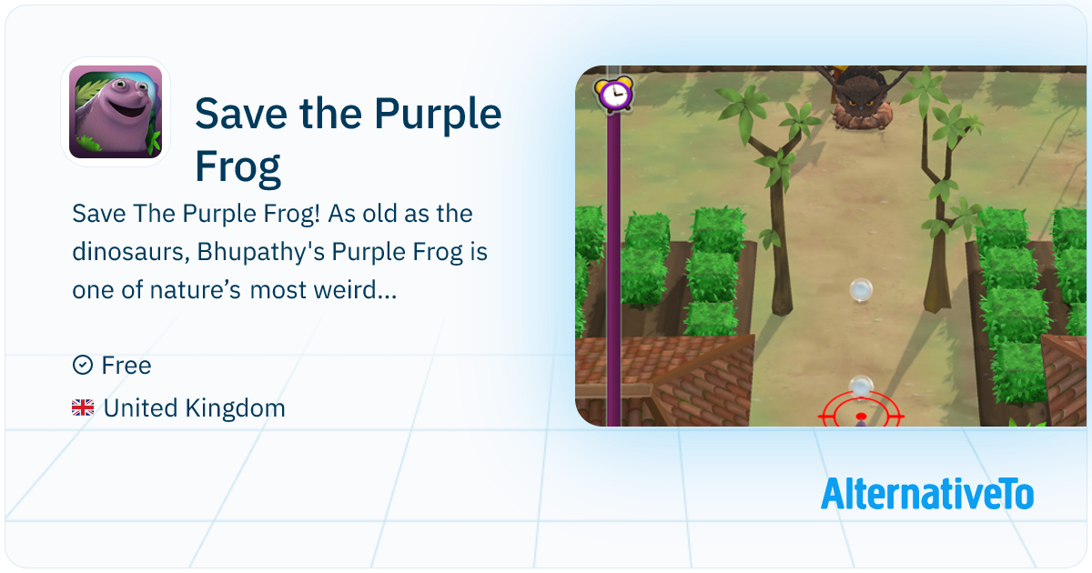 Save the Purple Frog: Hop, jump and dodge the real-life dangers in ...