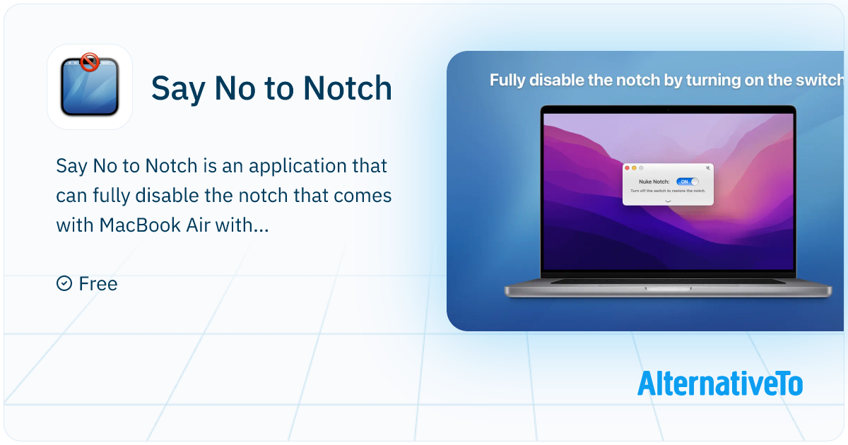 Say No to Notch: Application that can fully | AlternativeTo