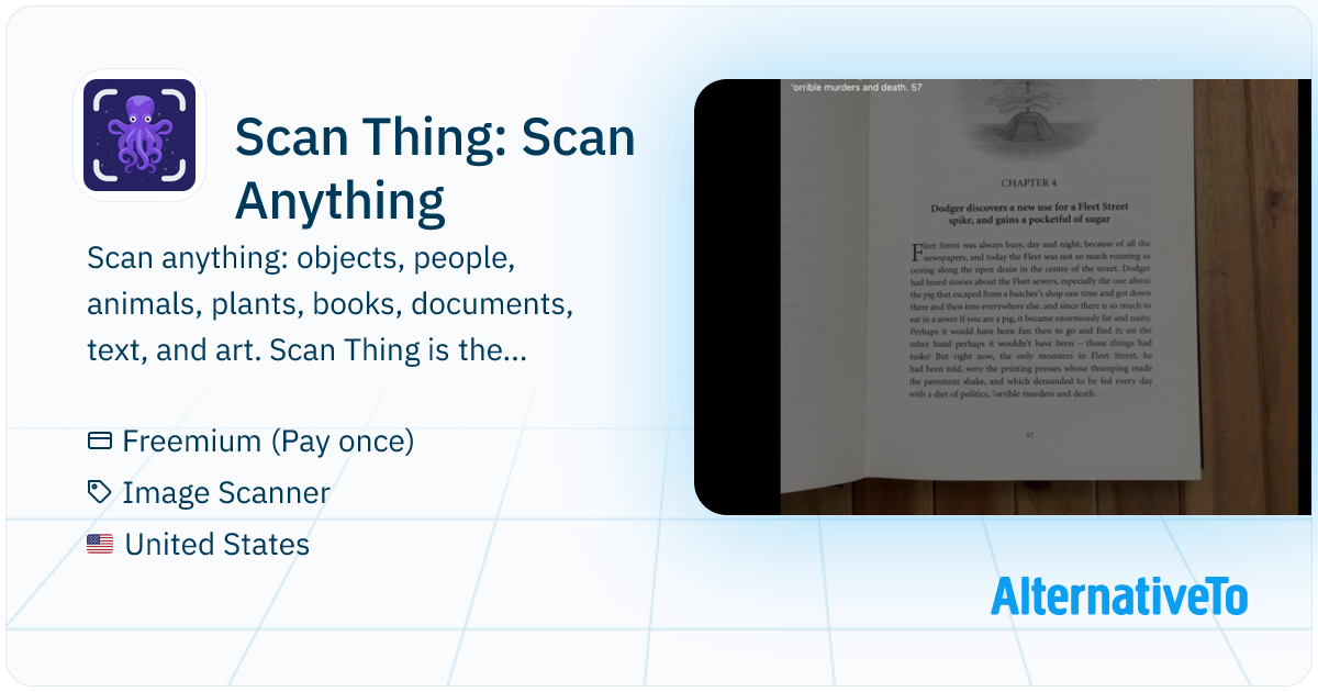 Scan Thing: Scan Anything: Scan Thing is the quickest way to capture ...