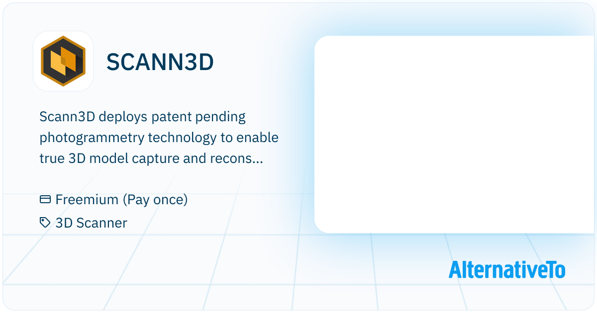 SCANN3D: Take multiple pictures with your camera to create a 3D model ...