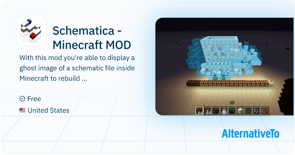 Schematica - Minecraft MOD: With this mod you're able to display a ...