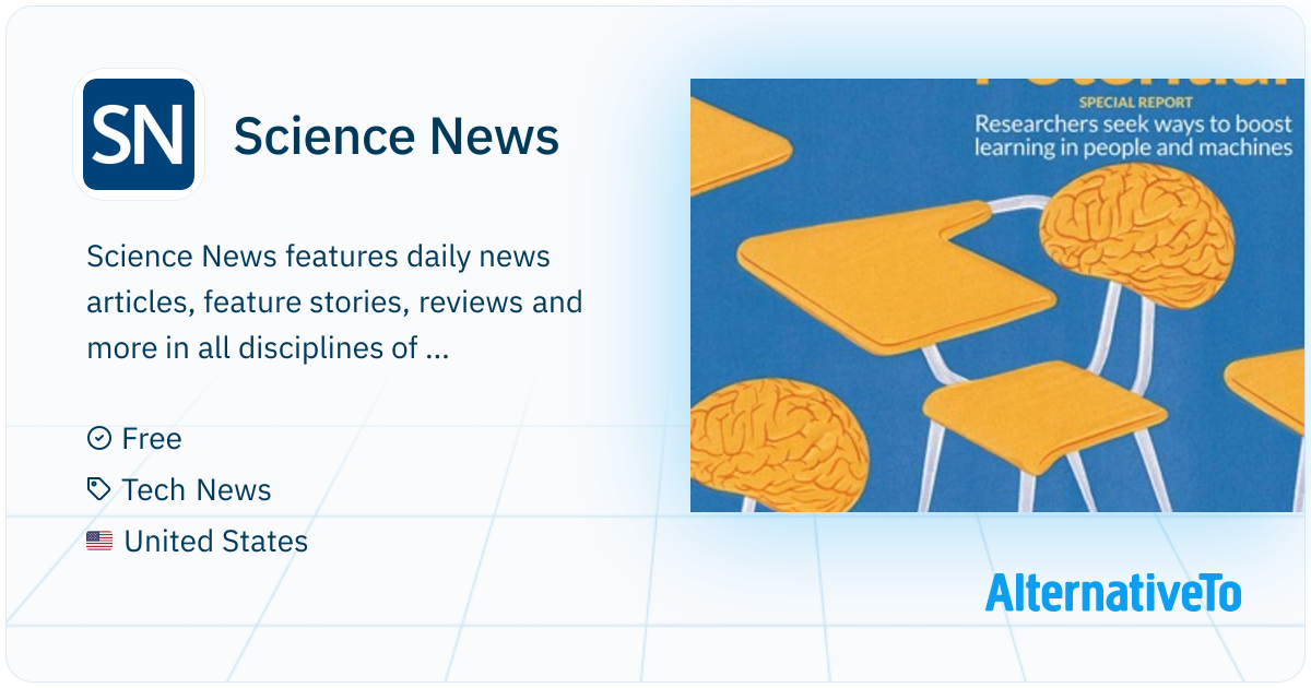 Science News: Was founded in 1921 as an independent, nonprofit source ...