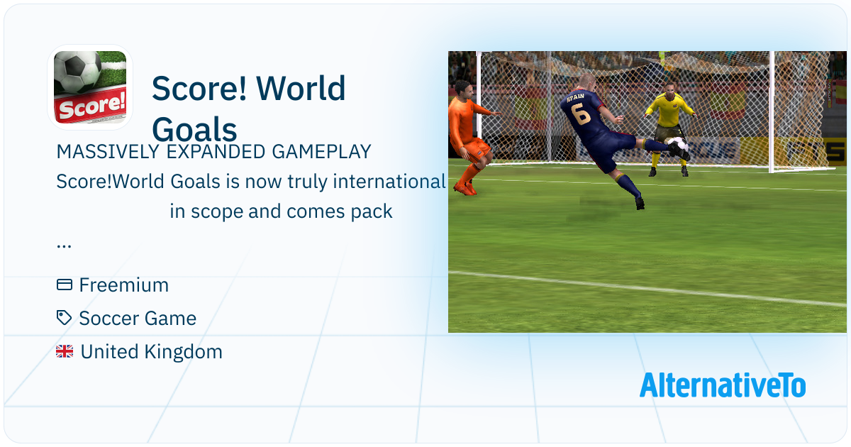 Score! World Goals: Have you got what it takes to score the match ...