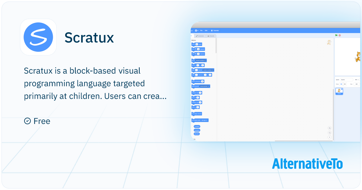 Scratux: Block-based visual programming language targeted primarily at ...