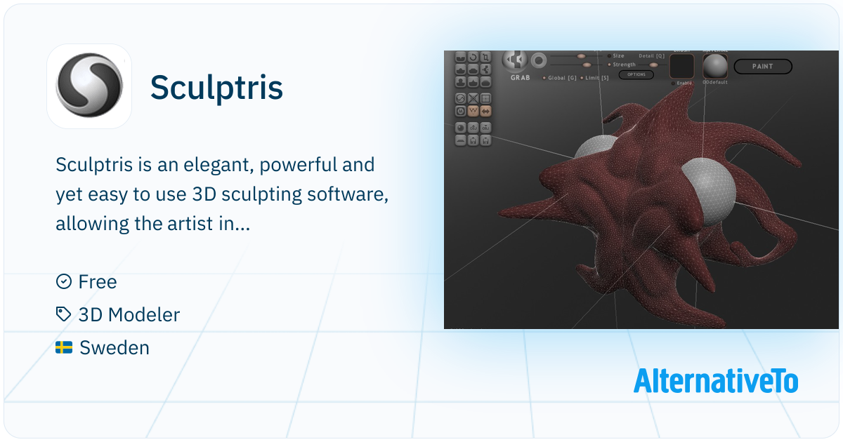 Sculptris: Elegant, powerful and yet easy to | AlternativeTo