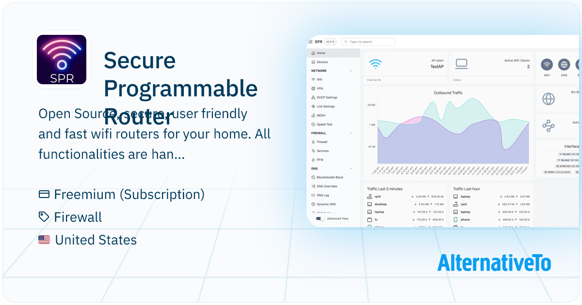 Secure Programmable Router: A secure, open-source WiFi router that ...