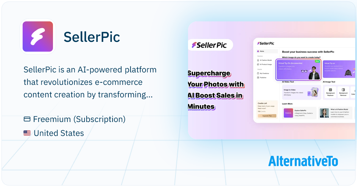 SellerPic: Leverages AI to transform product photos into high-quality ...
