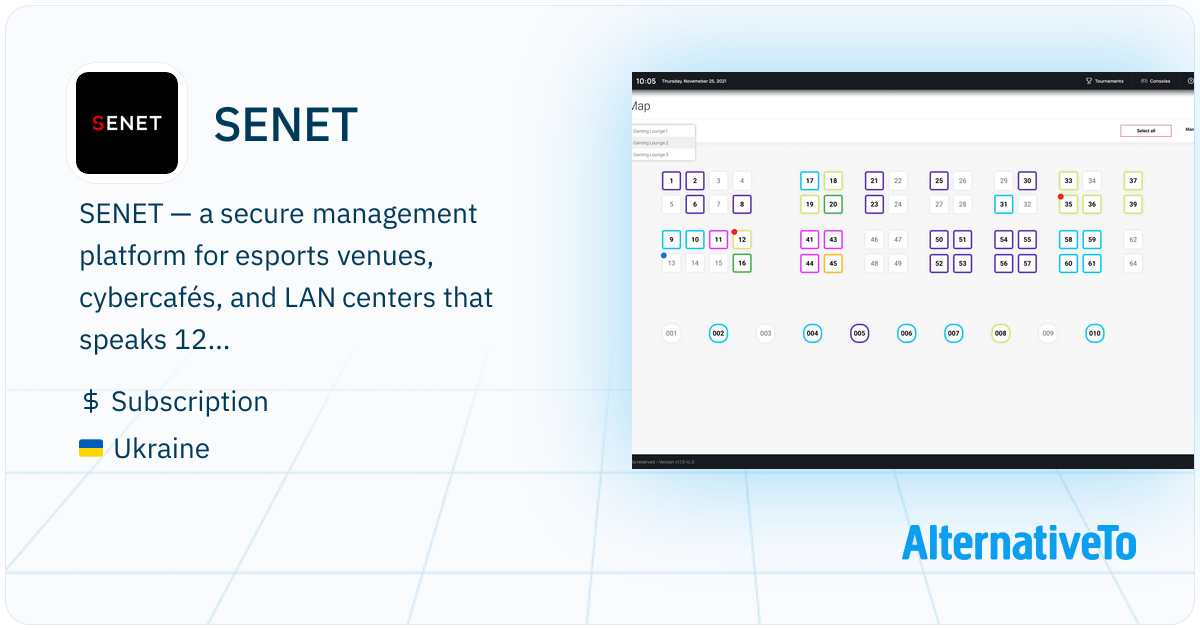 SENET: Software is a superior management platform for esports venues ...