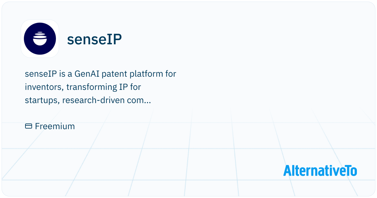 senseIP: A GenAI patent platform for inventors, making researching ...