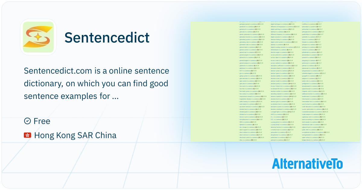 Sentencedict: Com is an online sentence dictionary, on which you can ...