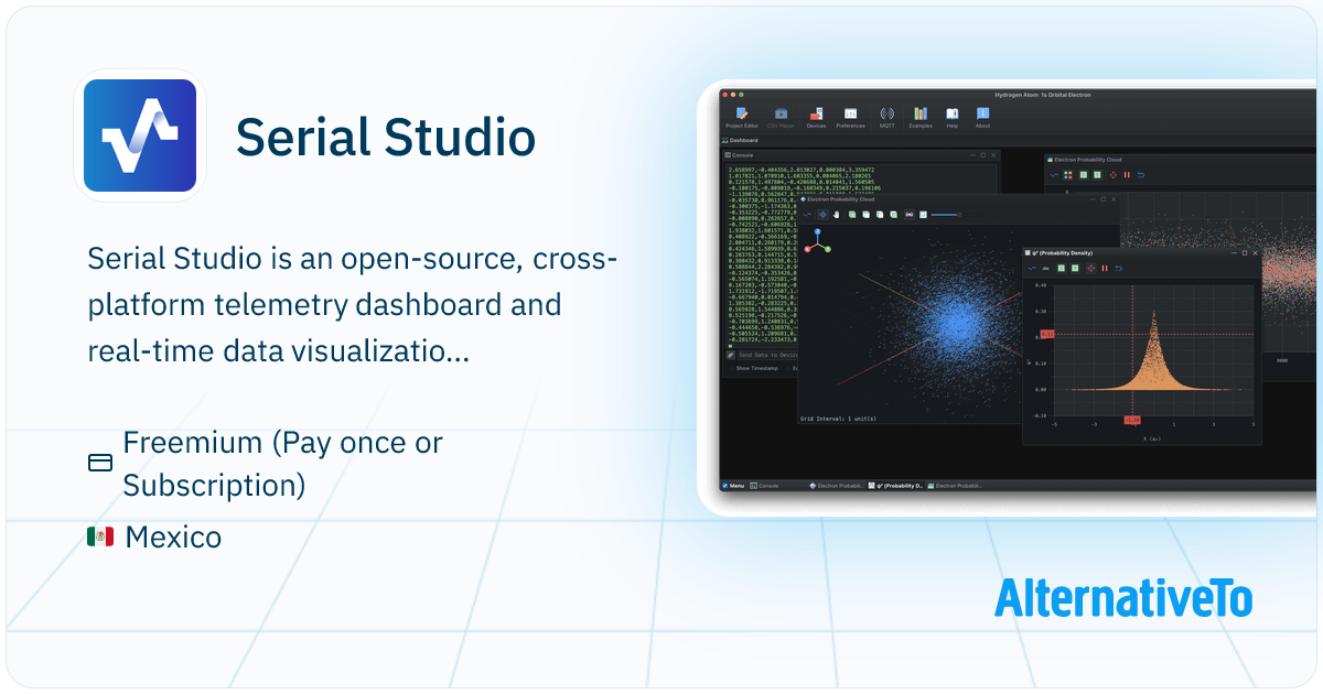 Serial Studio: Open-source, cross-platform | AlternativeTo