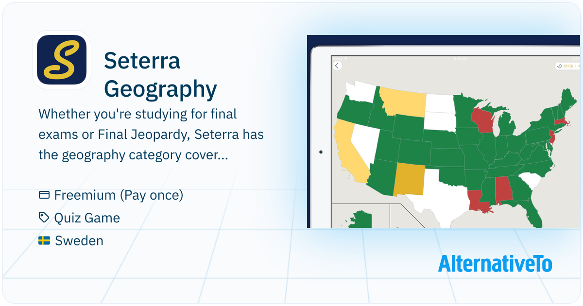 Seterra Geography: Learn world geography the easy way! | AlternativeTo