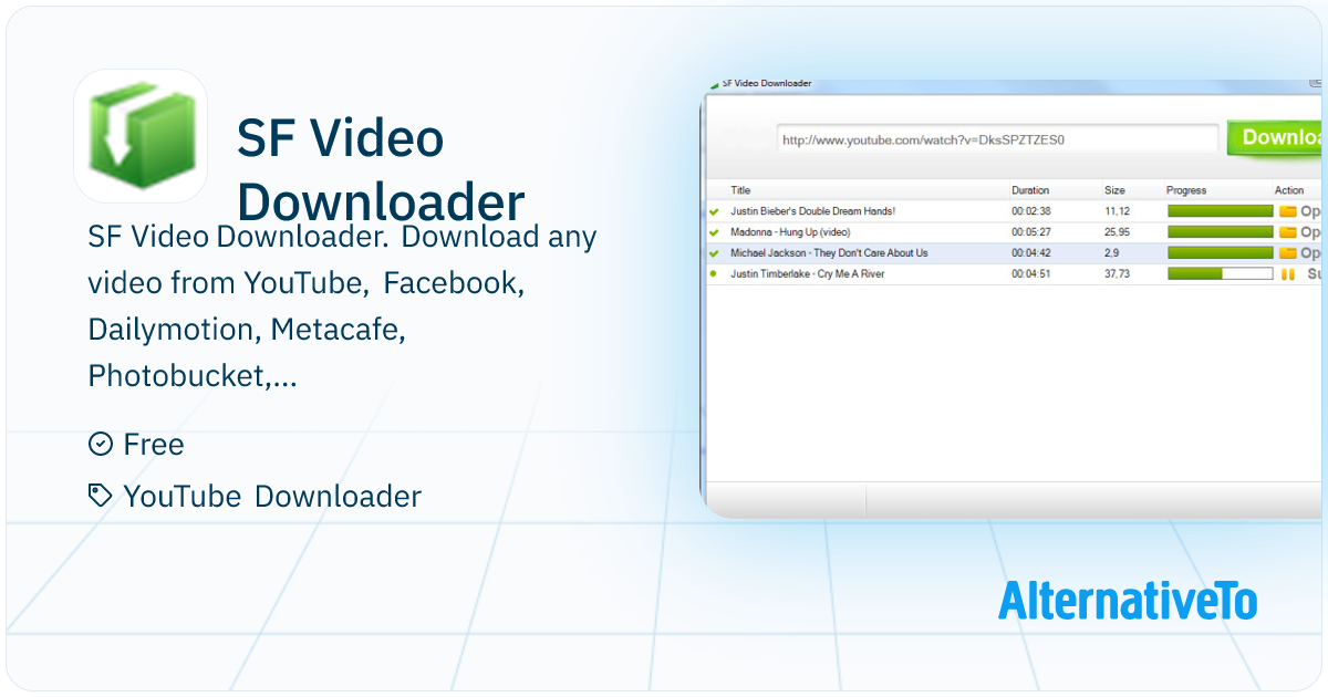SF Video Downloader: | AlternativeTo