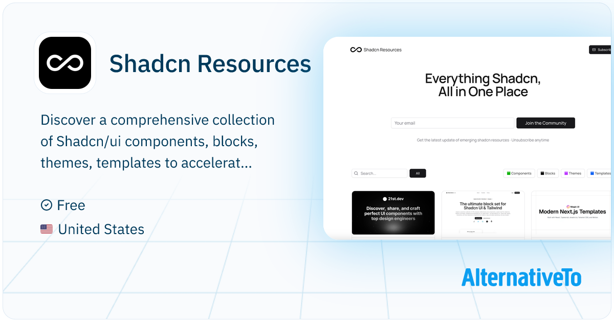 Shadcn Resources: Discover a comprehensive collection of Shadcn/ui ...