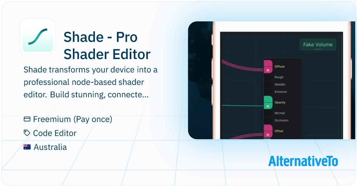 Shade - Pro Shader Editor: Create shaders on iPad or iPhone with a full ...