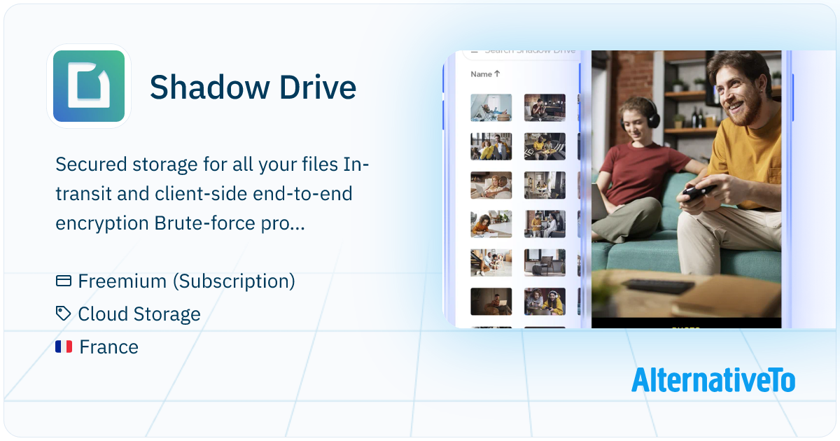 Shadow Drive: Keep your data secure and private, import files from ...