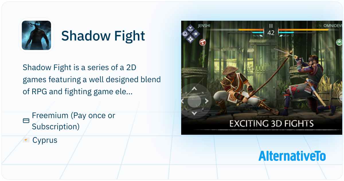 Shadow Fight: Epic 2D role-playing fighting game series with ...