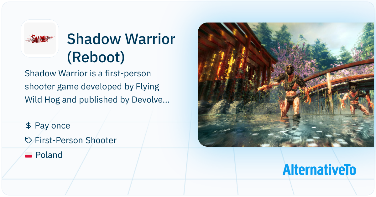 Shadow Warrior (Reboot) (Series): Shadow Warrior is a series of first ...