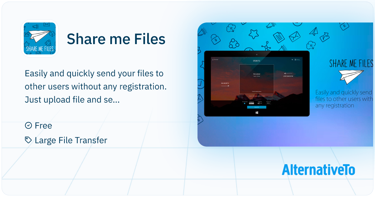 Share me Files: Easily and quickly send your files to other users ...