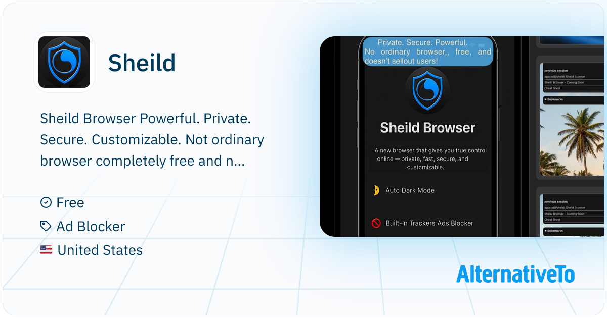 Sheild: Browser | AlternativeTo