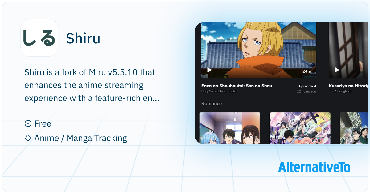 Shiru: 🐾 The ultimate torrent-based anime player — lightweight ...