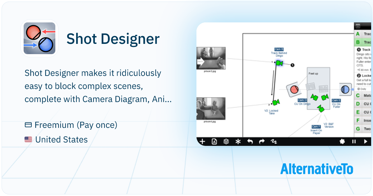 Shot Designer: Simplifies the creation of floor plans for camera and ...