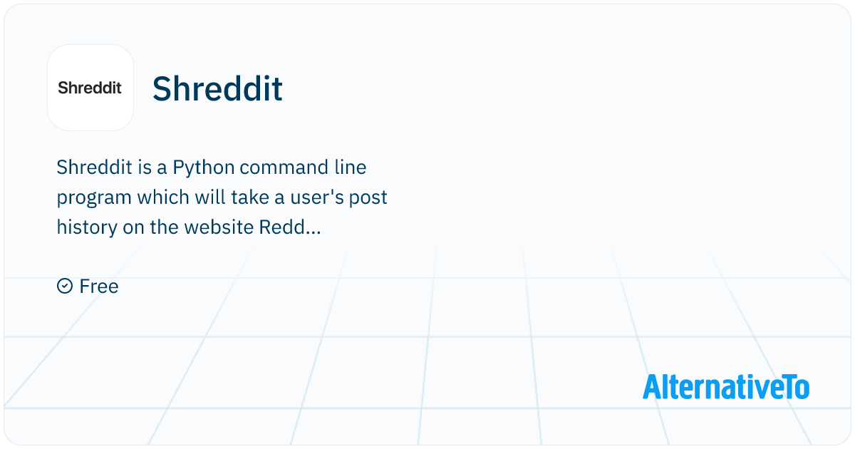 Shreddit: Remove your comment history on Reddit as deleting an account ...