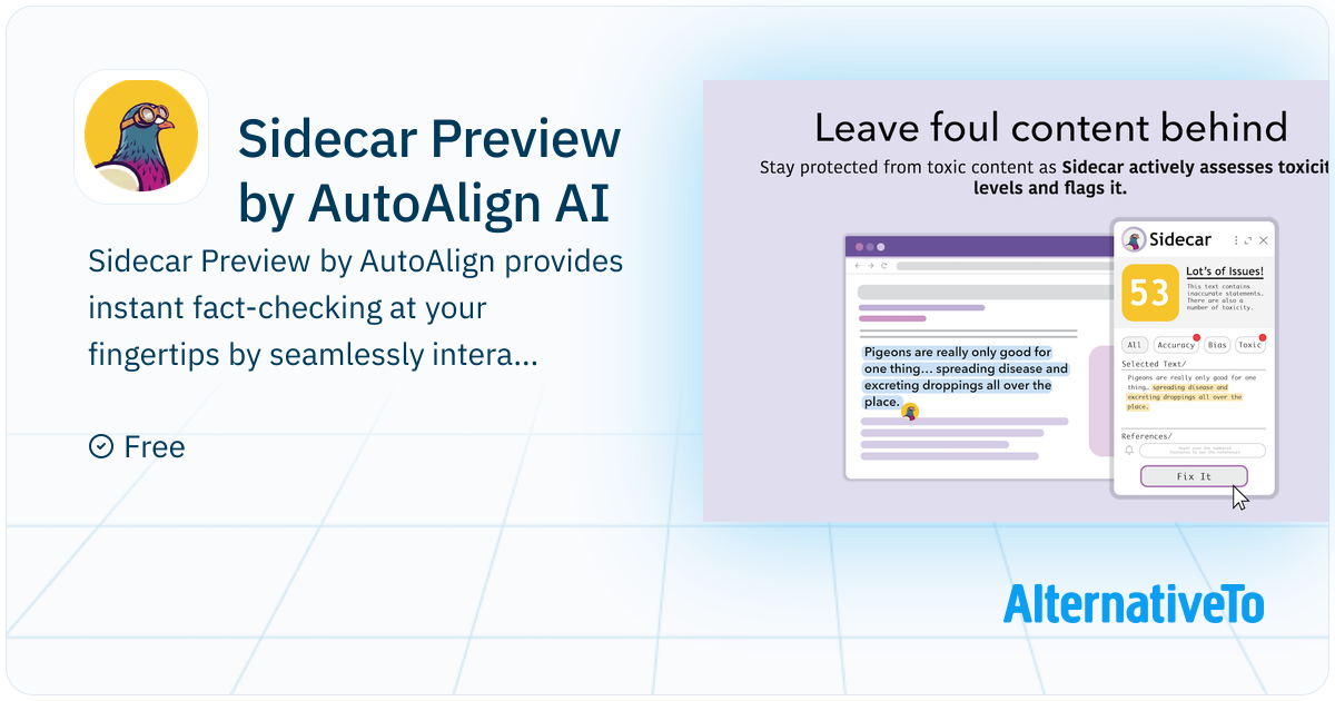 Sidecar Preview by AutoAlign AI: Your companion sidecar that can ...