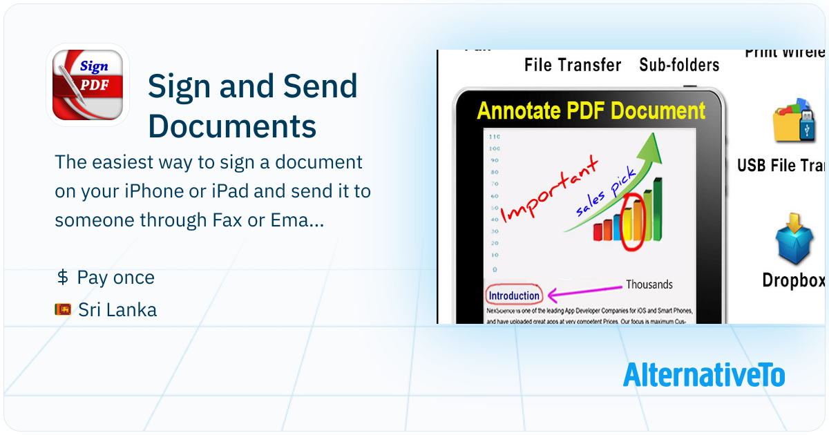 Sign and Send Documents: The easiest way to sign a document on your ...