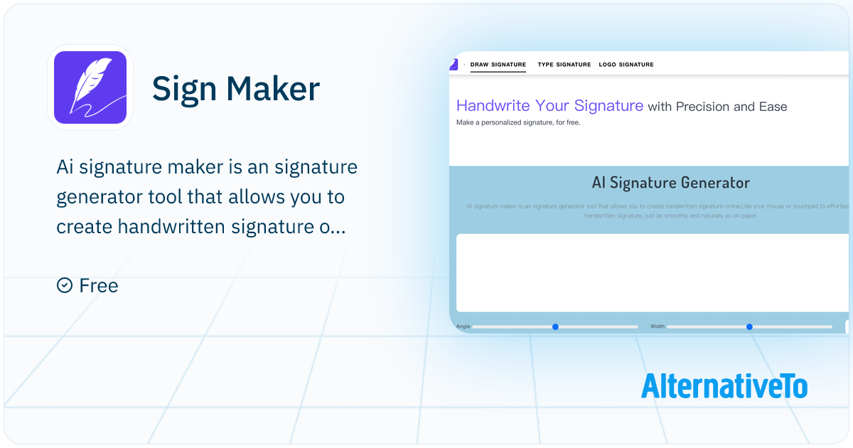 Sign Maker: Free ai signature generator. Make a personalized signature ...