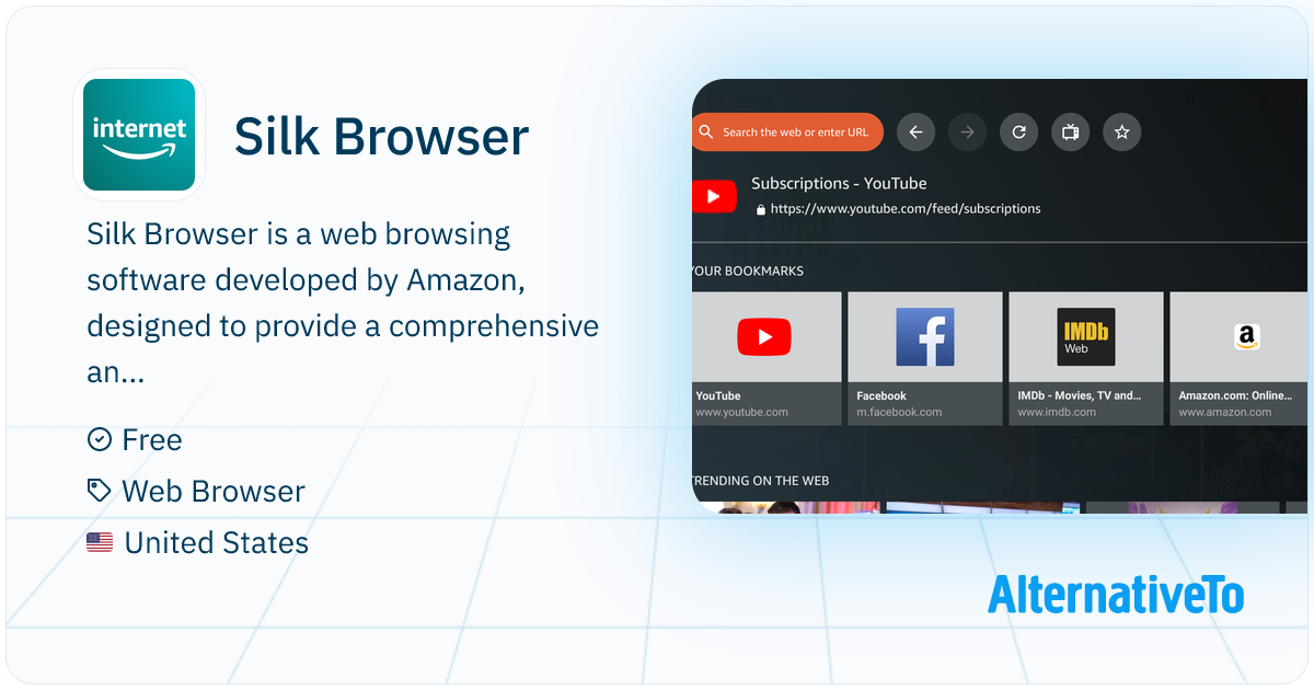 Silk Browser: Fire TV browser with Alexa, YouTube casting, controls ...