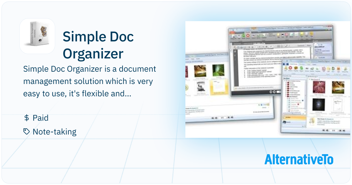 Simple Doc Organizer: Document management | AlternativeTo