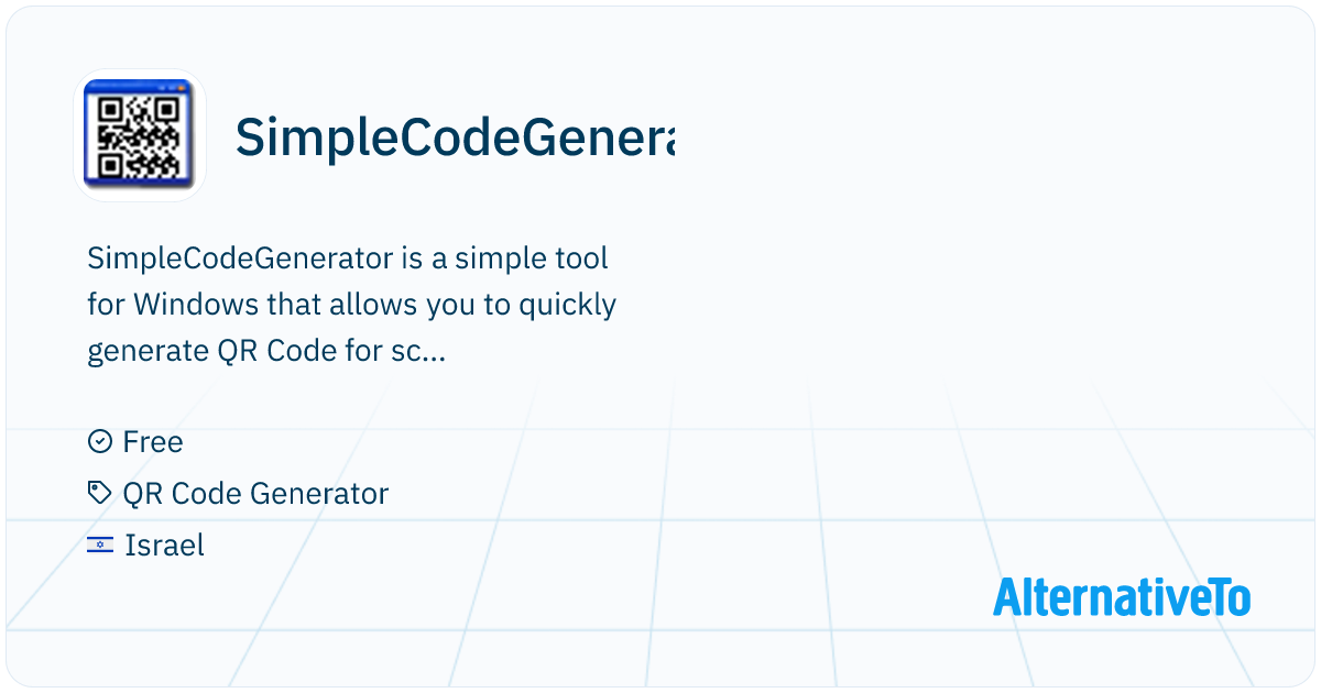 SimpleCodeGenerator: Simple tool for Windows that allows you to quickly ...