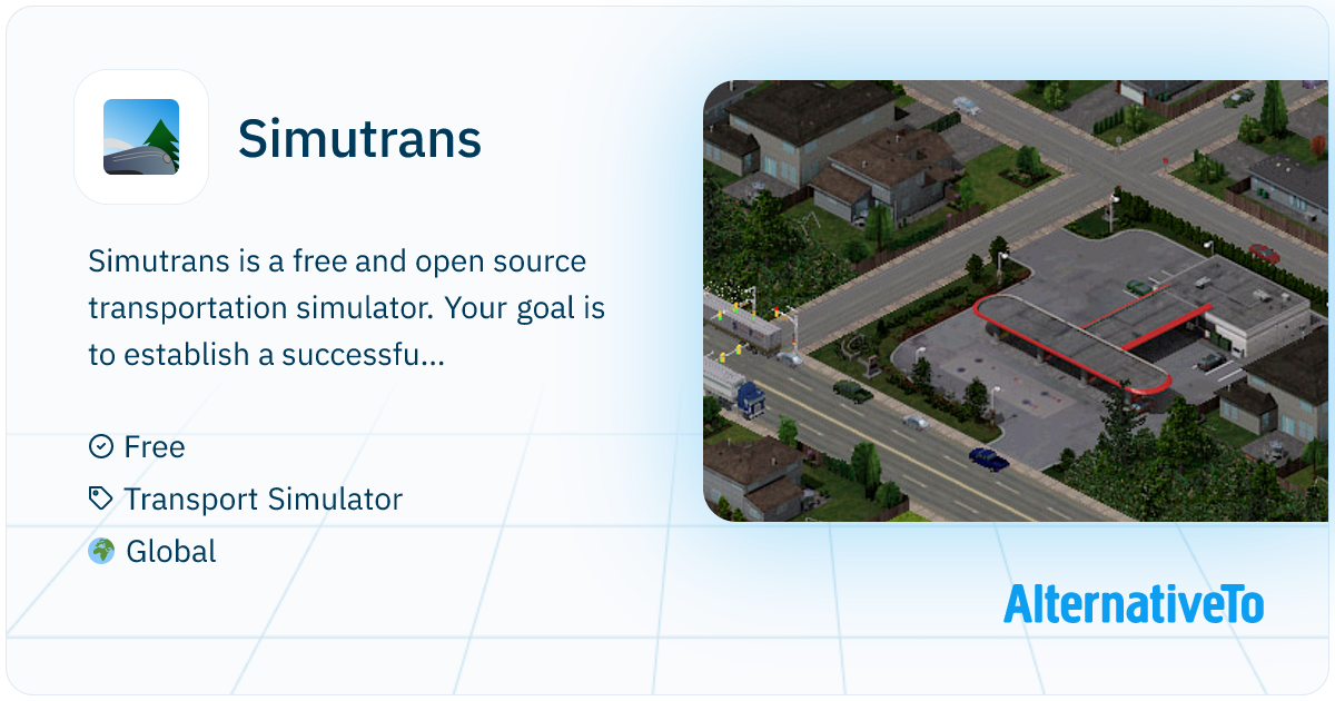 Simutrans: Open-source transport simulator. | AlternativeTo