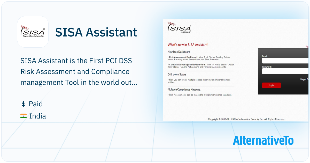 SISA Assistant: The first PCI DSS Risk Assessment and Compliance ...