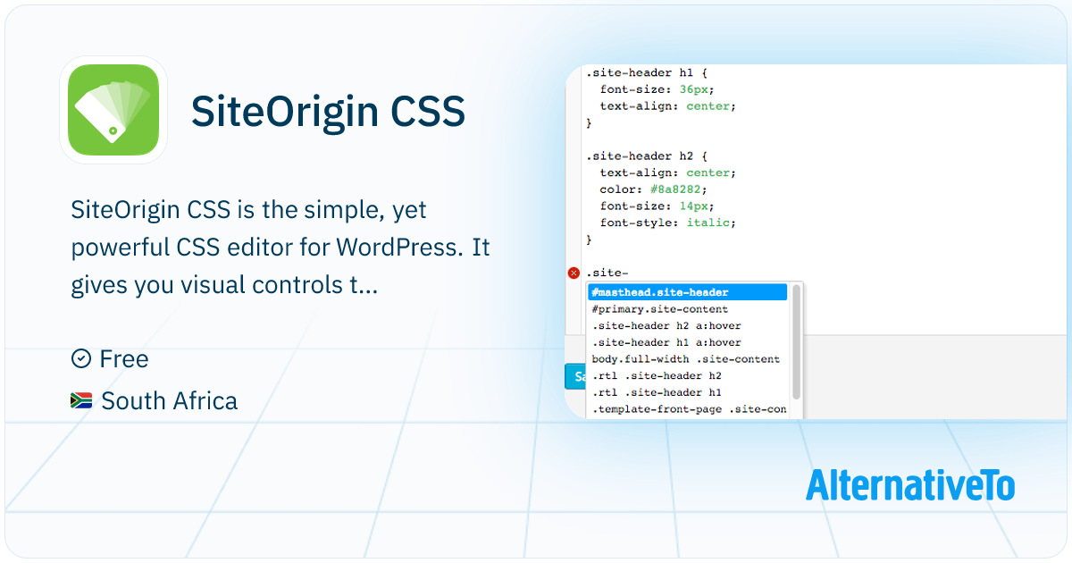 SiteOrigin CSS: The simple, yet powerful CSS editor for WordPress ...