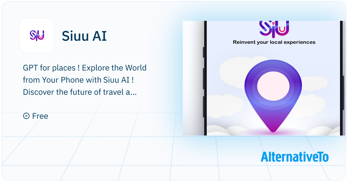 Siuu AI: Chat with places | AlternativeTo