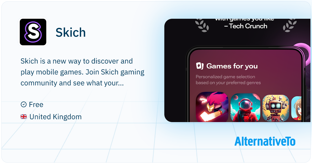 Skich: New way to discover & play mobile games | AlternativeTo